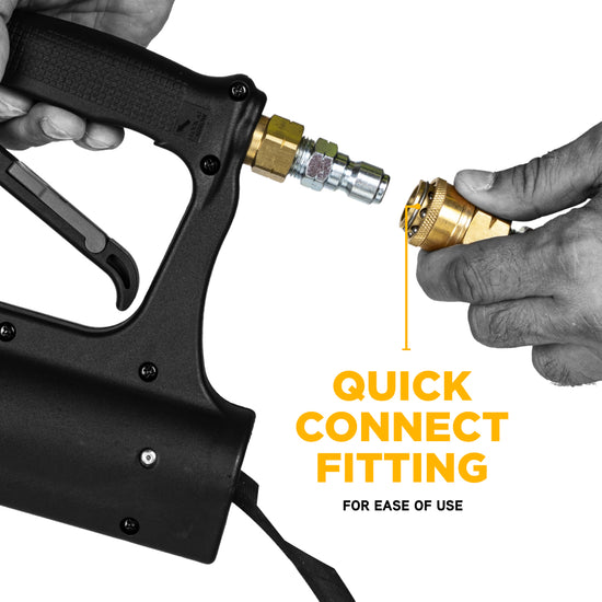 24' Telescoping Pressure Washer Wand Extended Reach – BE Power Equipment