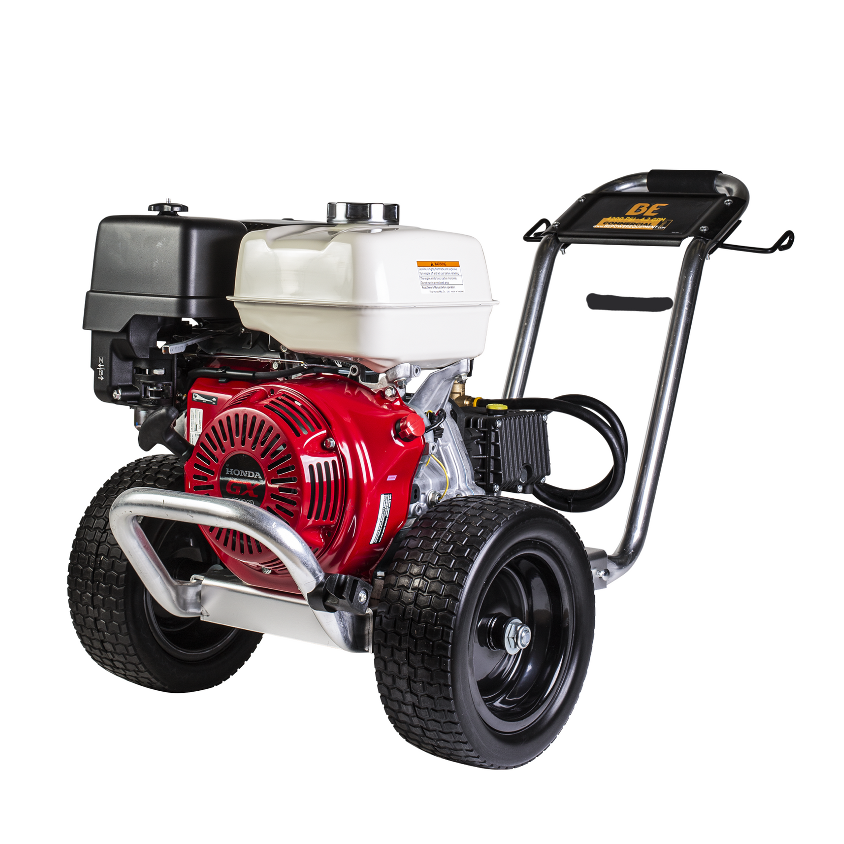 4,200 PSI 4.2 GPM Cold Water Gas Pressure Washer Honda GX390 Engine an ...