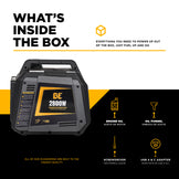 2,800 Watt Digital Inverter Generator - BE2800I – BE Power Equipment