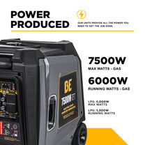 7,500 Watt Digital Inverter Generator – BEPowerEquipment