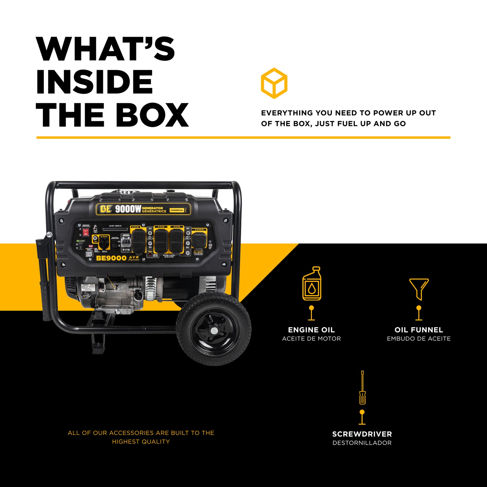9,000 Watt Generator – BEPowerEquipment